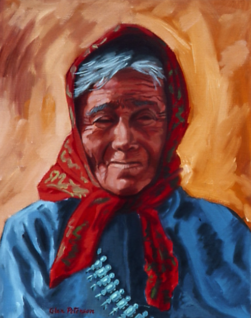 Paintings-Navajo Culture-Glen Peterson-Abstract Skies